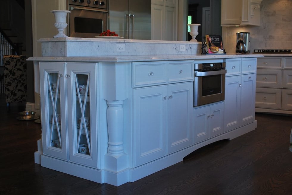 Where to Put the Microwave in Your Custom Kitchen Remodel